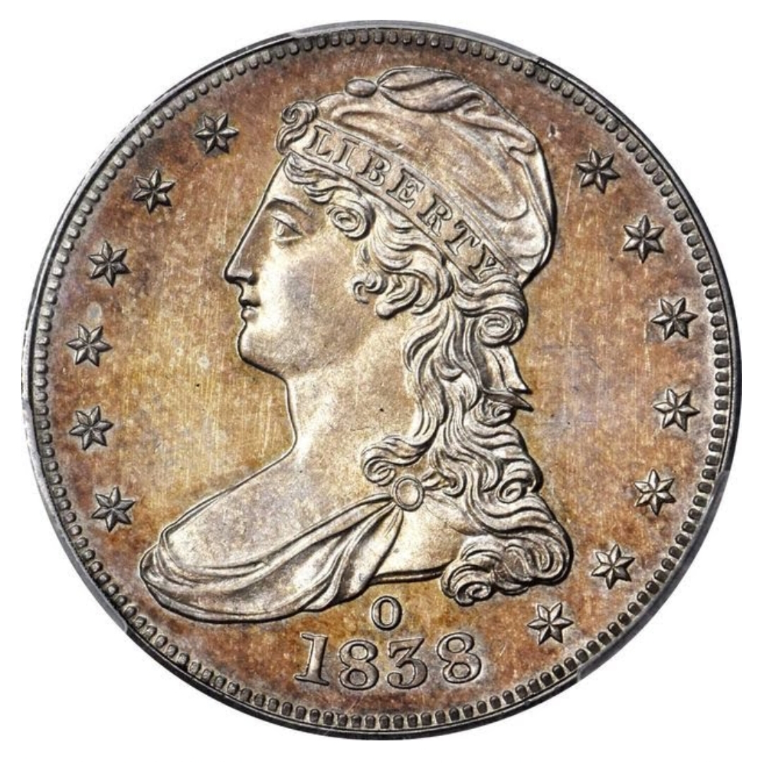  500 000 ULTRA RARE 1838 Half Dollar Coin Going To Auction